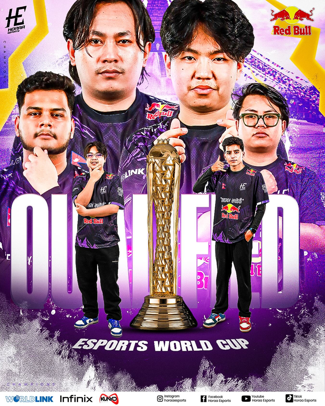 नेपाली टिम HORRA Esports PMSL मा उपविजेता हुदैं PMGC मा छनौट | Fonij Korea